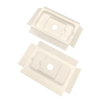 China Electronics Sugarcane Fiber Packaging , Oil Resistant Custom Molded Pulp for sale