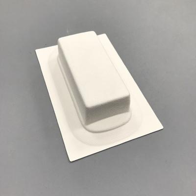 China Electronic Sugarcane Pulp Containers , Biodegradable Moulded Paper Pulp Packaging for sale