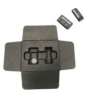 China Black Paper Pulp Molds Sugarcane Fiber Packaging Biodegradable Pulp Tray Compostable Packaging for sale