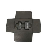 China Black Paper Pulp Molds Sugarcane Fiber Packaging Biodegradable Pulp Tray Compostable Packaging for sale