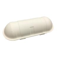 China Round Paper Pulp Storage Box Paper Box Sugarcane Material Eco Friendly for sale
