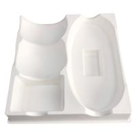 China Bottom Sugarcane Pulp Packaging Insert Compostable Waterproof for sale