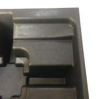 China Black Colored Paper Trays Wet Pressing 1mm Thickness Compostable For Skincare for sale