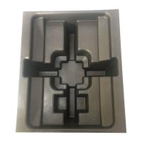 China Black Colored Paper Trays Wet Pressing 1mm Thickness Compostable For Skincare for sale