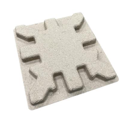 China Recycled Paper Pulp Packaging Brown Color Static Resistant Antishock for sale