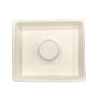 China Compostable Sugarcane Cosmetic Packaging Pulp Containers Oilproof for sale
