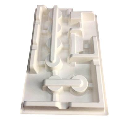 China Biodegradable Molded Pulp Bottle , OEM Compostable Eco Paper Packaging for sale