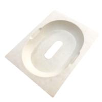China White Sugarcane Pulp Packaging , 1.5mm Bagasse Consumer Electronics Packaging for sale