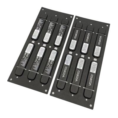 China black cardboard Wet Press Molded Pulp 0.8mm thickness Water resistant for sale