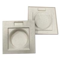 China Biodegradable Bamboo Paper Tray OEM Acceptable Oilproof Staticproof for sale