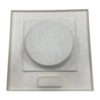 China Biodegradable Bamboo Paper Tray OEM Acceptable Oilproof Staticproof for sale