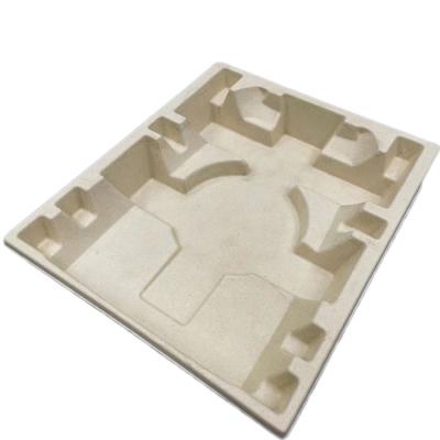 China Wet Pressed Bamboo Paper Tray For Cat Toy 1mm Thickness Biodegradable for sale