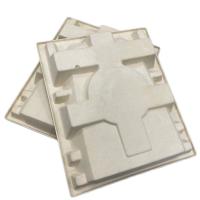 China Wet Pressed Bamboo Paper Tray For Cat Toy 1mm Thickness Biodegradable for sale