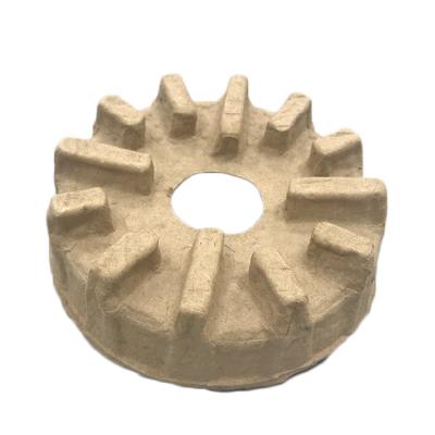 China Brown Recycled Compostable Paper Packaging Antistatic For Bell Holder for sale