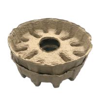 China Brown Recycled Compostable Paper Packaging Antistatic For Bell Holder for sale
