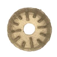 China Brown Recycled Compostable Paper Packaging Antistatic For Bell Holder for sale
