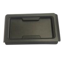 China Eco friendly Paper Pulp Molded Dry Press Trays For Keyboard Packaging Tray Insert With Dry Press Black Color for sale