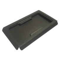 China Eco friendly Paper Pulp Molded Dry Press Trays For Keyboard Packaging Tray Insert With Dry Press Black Color for sale