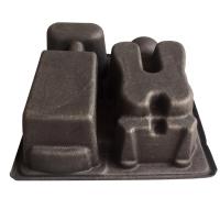 China Molded Fiber Colored Paper Trays Wet Pressed Compostable For Drone for sale