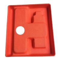 China Sugarcane Packaging Bagasse Pulp Tray For Electronics Custom Colorful for sale