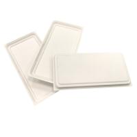 China Wet Press Disposable Biodegradable Eco friendly Custom Pulp Molded Package Product Sugarcane Paper Pulp Tray for sale