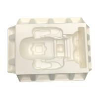 China Disposable Paper Packaging Biodegradable Molded Pulp Packaging Eco Friendly Molded Pulp Tray for sale