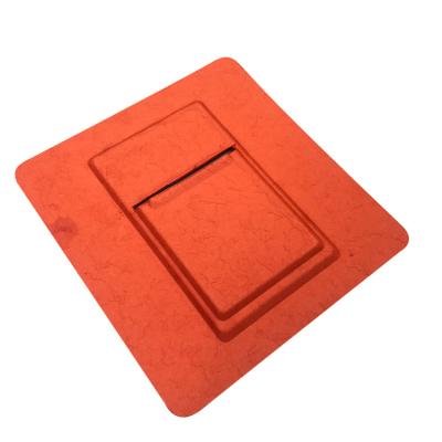 China Eco Friendly Paper Pulp Packaging Biodegradable Molded Fiber Tray Colorful for sale