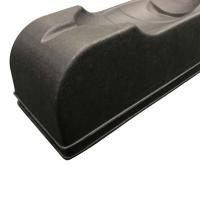 China Black Molded Pulp Tray Insert Pulp Packaging Customized Color for sale