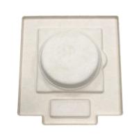 China Recycle Eco Friendly Paper Pulp Packaging Bamboo Pulp Brown Tray Customized Service for sale