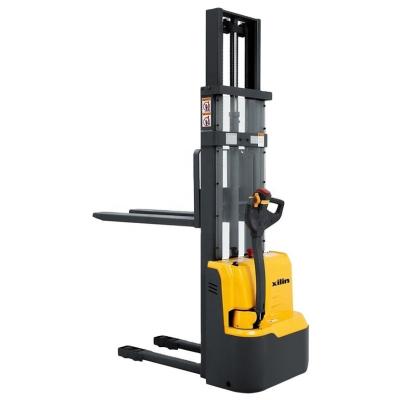 China 1000kg 1200kgs Electric Pallet Stacker With 1.6 - 3.5M Walkie Forklift for sale