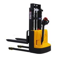 China Warehouse Battery Powered Walkie Stacker Forklift  For Loading Unloading for sale