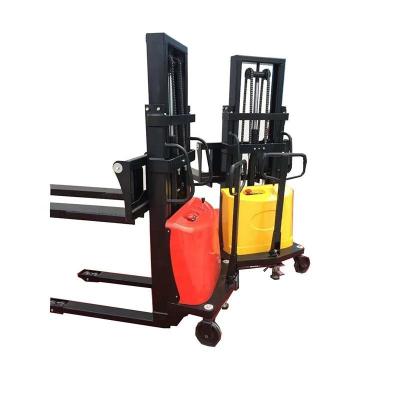 China Compact Electric Pallet Stacker Lifter 1600kg Capacity For Industrial Transport for sale