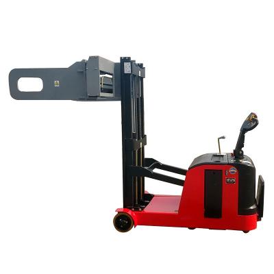 China 500kg Load Capacity Electric Clamp Stacker 2500mm Height With Bale Clamp for sale
