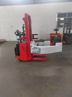 China 1.5 Ton 3 Meter Capacity Electric Pallet Jack Stacker With Reel Clamps for sale