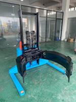 China New 500-1500 Kg Load Capacity Electric Pallet Lift Stacker Electric Stacker With Paper Roll Clamp for sale