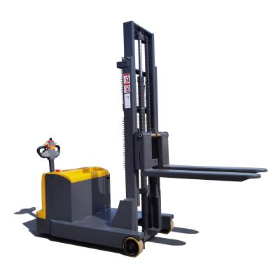 China Counterbalanced Electric Stacker With 24v/120Ah Maintenance-Free Battery 1500kg 1.5t 3m for sale
