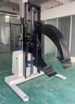 China High Efficiency 500-1500 Kg Load Capacity Electric Stacker With Paper Roll Clamp for sale