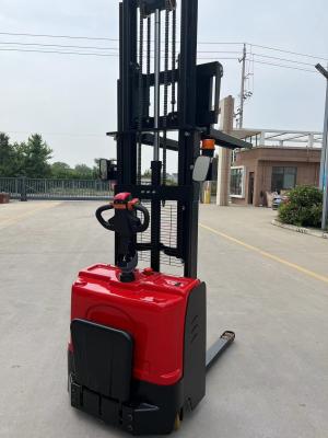 China Ride On Lightweight Electric Stacker For Warehouse 3.5m 1.5t 1.0t 1000kg Forklift In Narrow Passages for sale