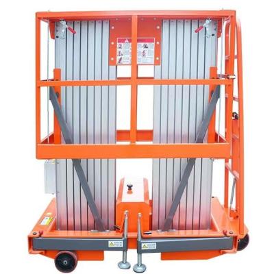 China Max Workers Number 2 Hydraulic Platform Lift 450kg Load Weight For Large Platform Area for sale