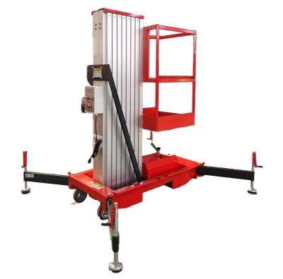 China 8 Meters 12 Meters 130kg Aluminum Alloy Mobile Lift Platform For Work At Height for sale