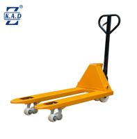 China 2 Ton 2.5 Ton 3 Ton Hydraulic Manual Pallet Truck Pallet Jack With PU Or Nylon Or Polyurethane Wheel for sale
