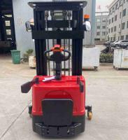 China 1500kg 1.5 Tons 4000mm 4 Meters Full Electric Stacker With Pedal For Transport Industry for sale