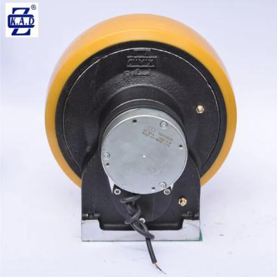 China 0.75kw Battery Voltage 24V DC Permanent Magnet Brushed Motor Drive Wheel Assembly Motor for sale
