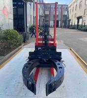China 1 Ton 2 Ton 4m Electric Forklift Stacker With Clamp For Lift Truck Customized for sale