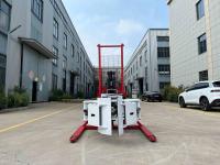 China Paper Roll Semi Electric Stacker Good Durability Durable Materials User Friendly Operation for sale