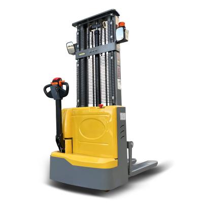 China Battery Operated Fully Electric Pallet Stacker With 0.75 Ton Capacity for sale