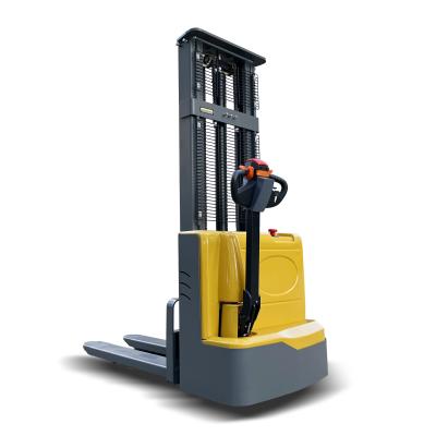 China Electric Forklift Stacker Pallet Truck Portable 1.5 Ton 1m 1.6m 2m 2.5m 3m 4m 5m for sale