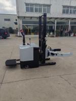 China Electric Paper Roll Stacker With 90-360 Degree Rotation And 200-1250mm Clamp Adjustment for sale