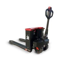 China 3 Ton Large Wheels Electric Pallet Truck For Balancing Pallet Jack for sale