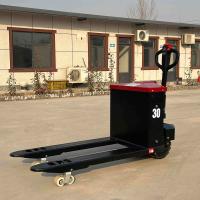 China 210Ah Battery Powered Motorised Pallet Truck Experience Smooth Material Handling for sale